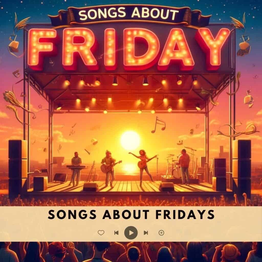 Songs About Fridays - Music Jug