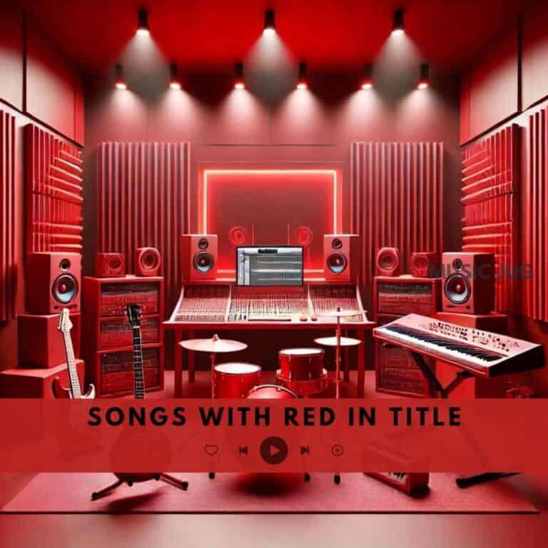 Songs With Red In Title - Music Jug